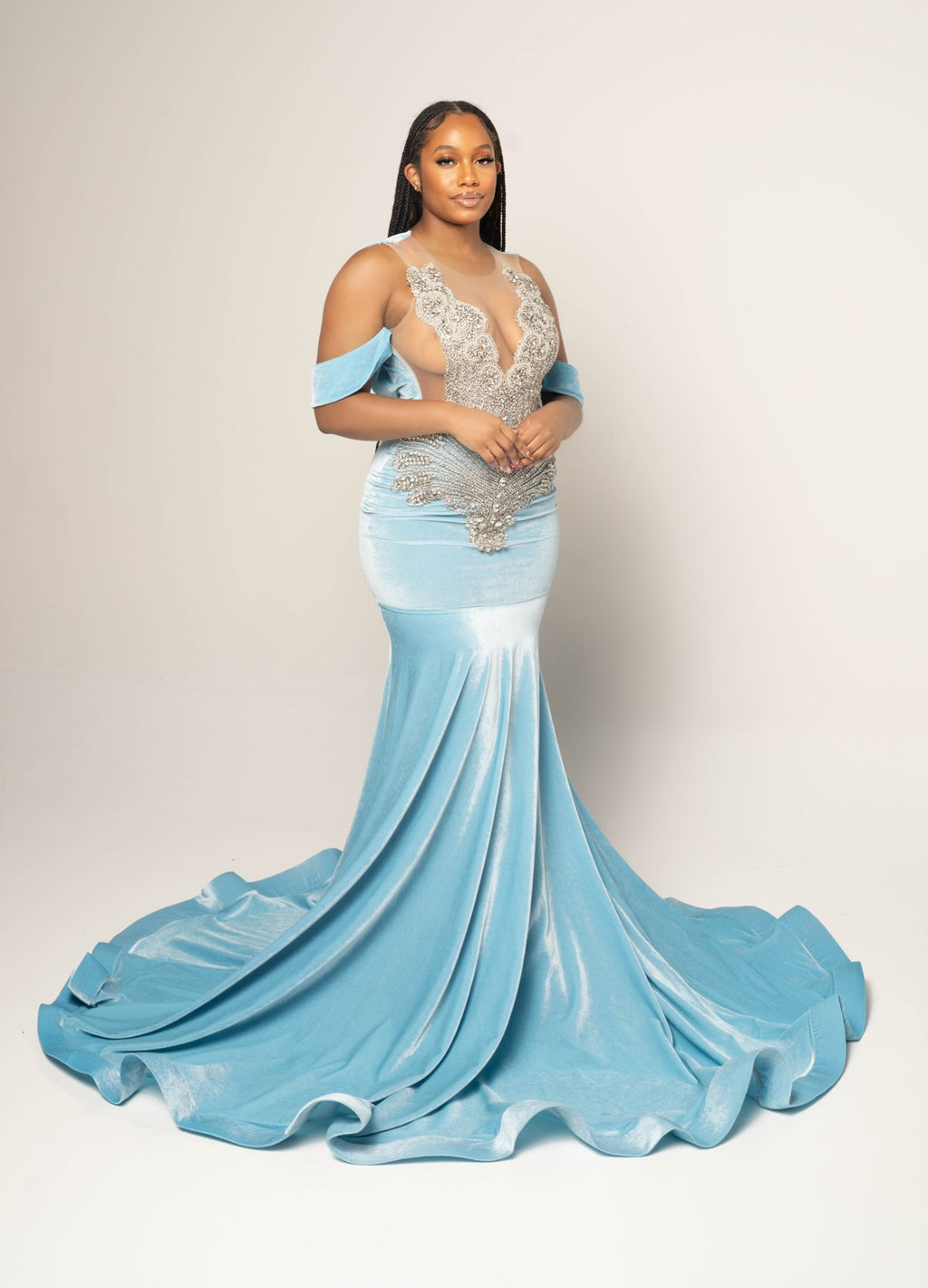 "Cindy" Gown (Ready to Ship) – DezzyDesignz