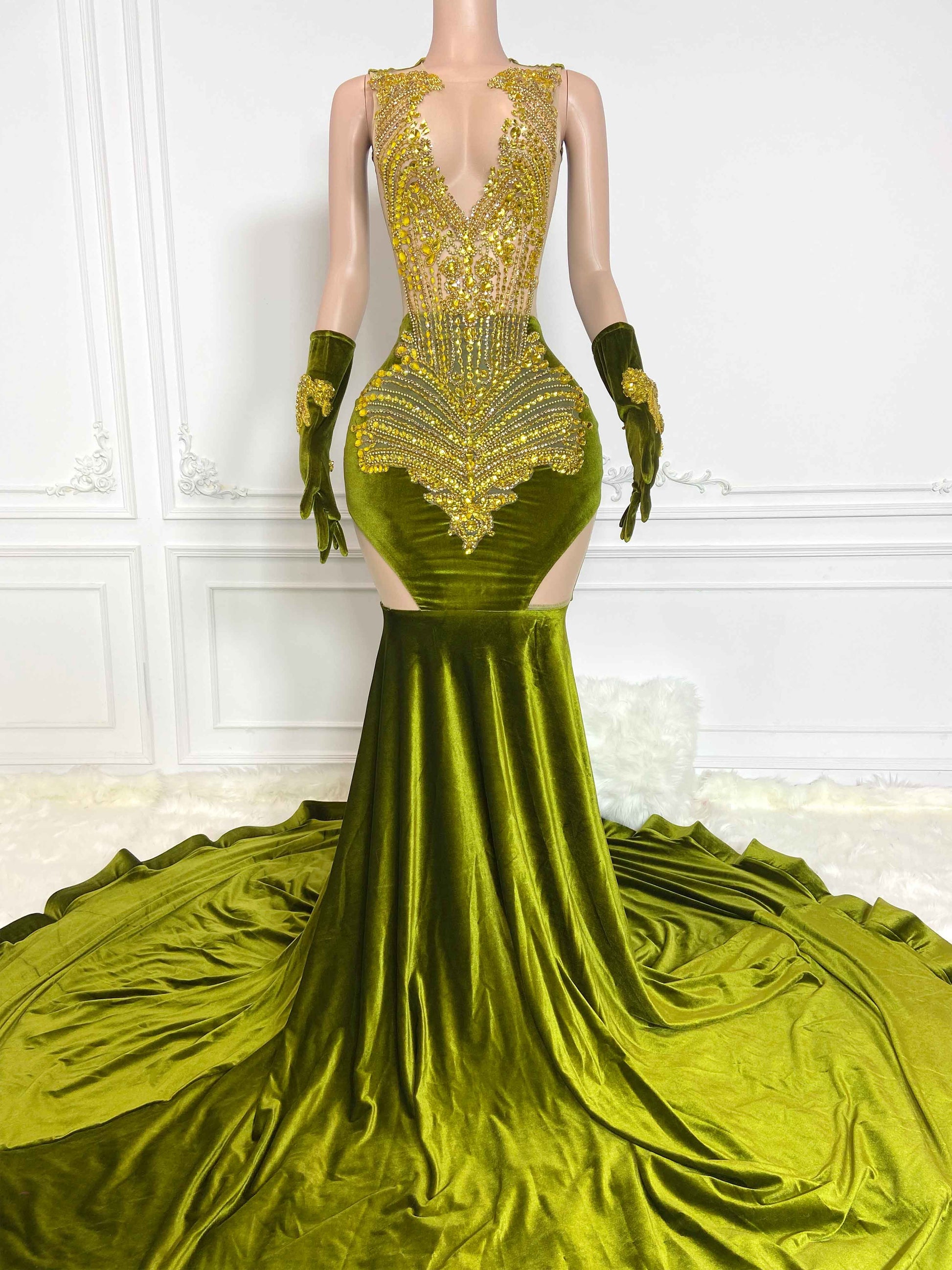 “Dazzling” Gown – DezzyDesignz